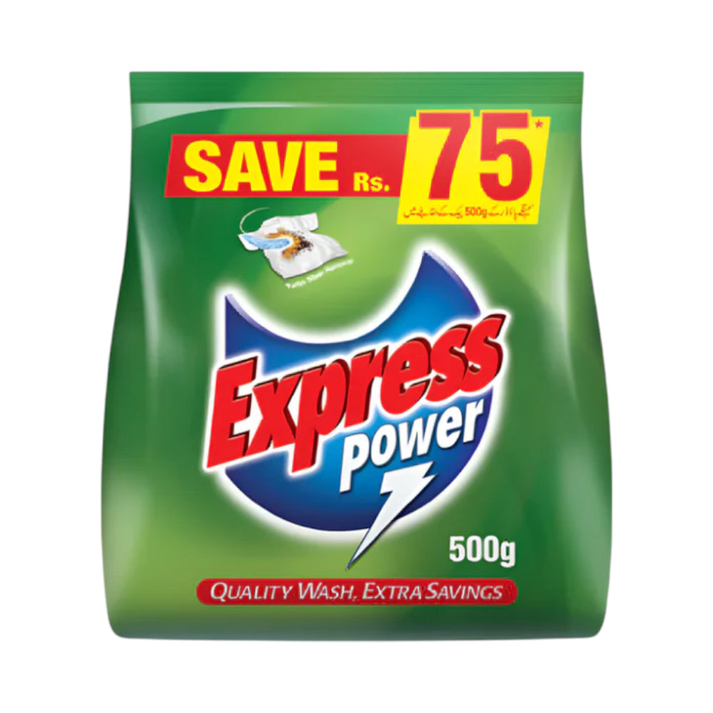 EXPRESS WASHING POWDER 500 GM – Al-Fatah