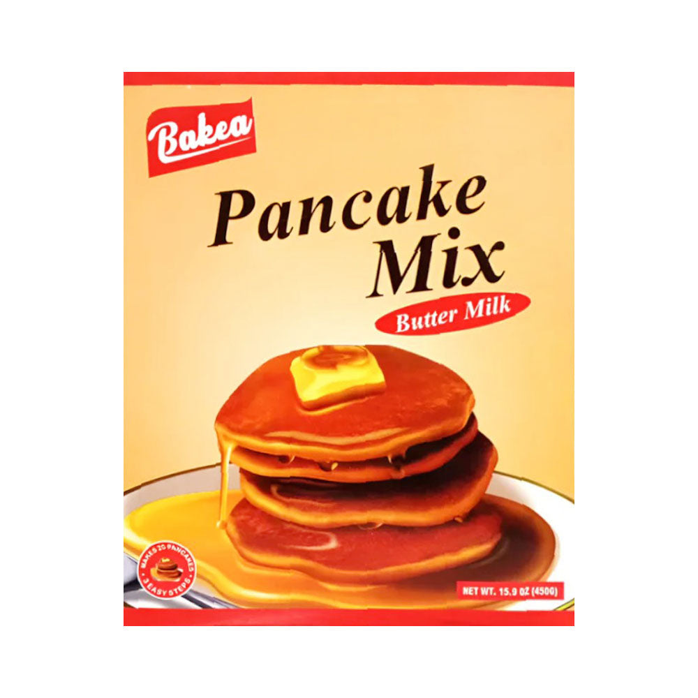 BAKEA PANCAKE MIX BUTTER MILK 450 GM – Al-Fatah