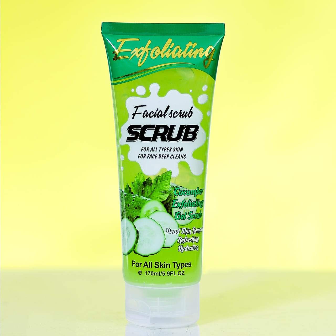 FRUIT OF THE WOKALI FACE SCRUB CUCUMBER IR WKL647 170ML – Al-Fatah