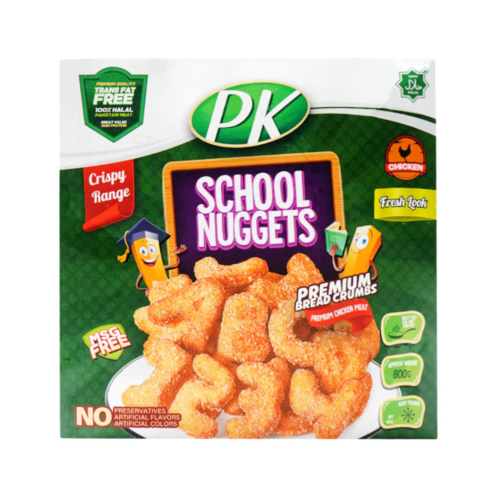 PK FOOD SCHOOL NUGGETS 800 GM – Al-Fatah