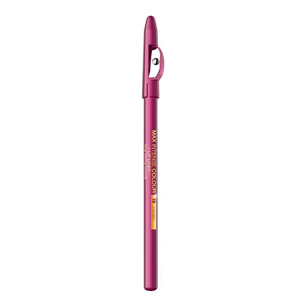 EVELINE MAX INTENSE COLOUR LIP LINER NO 19 CHERRY – Al-Fatah