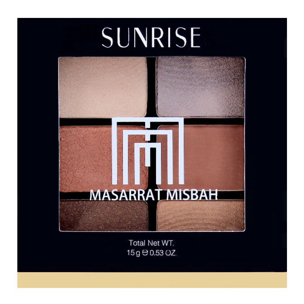 MUSARRAT MISBAH EYE SHADOW PALETTE SUNRISE 15 GRAMS – Al-Fatah