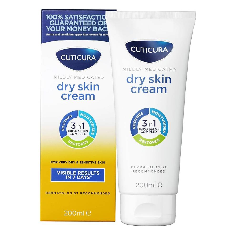 CUTICURA CREAM MEDICATED DRY SKIN 3IN1 ACTION 200 ML – Al-Fatah