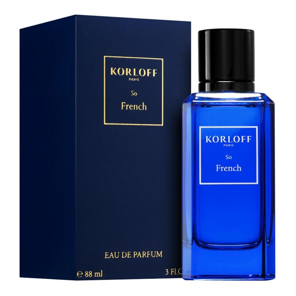 KORLOFF PARIS SO FRENCH FOR MEN EDP 88ML – Al-Fatah