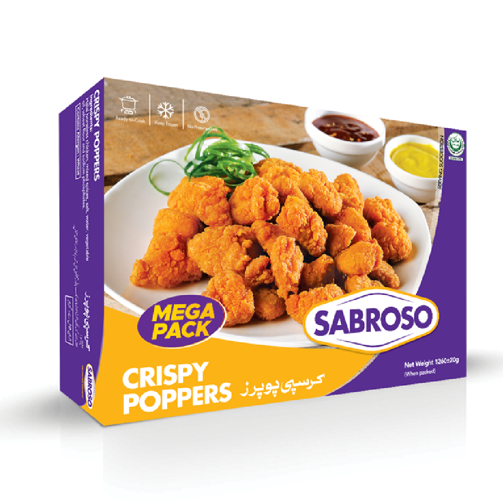 SABROSO CRISPY POPPERS MEGA PACK 1260GM – Al-Fatah