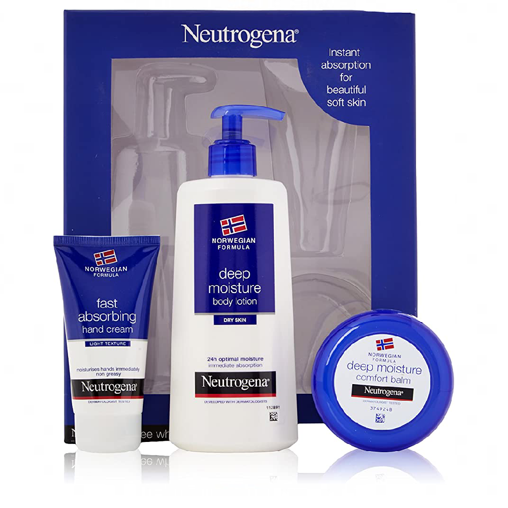 NEUTROGENA HAND CREAM LOTION & BALM 3PC SET – Al-Fatah