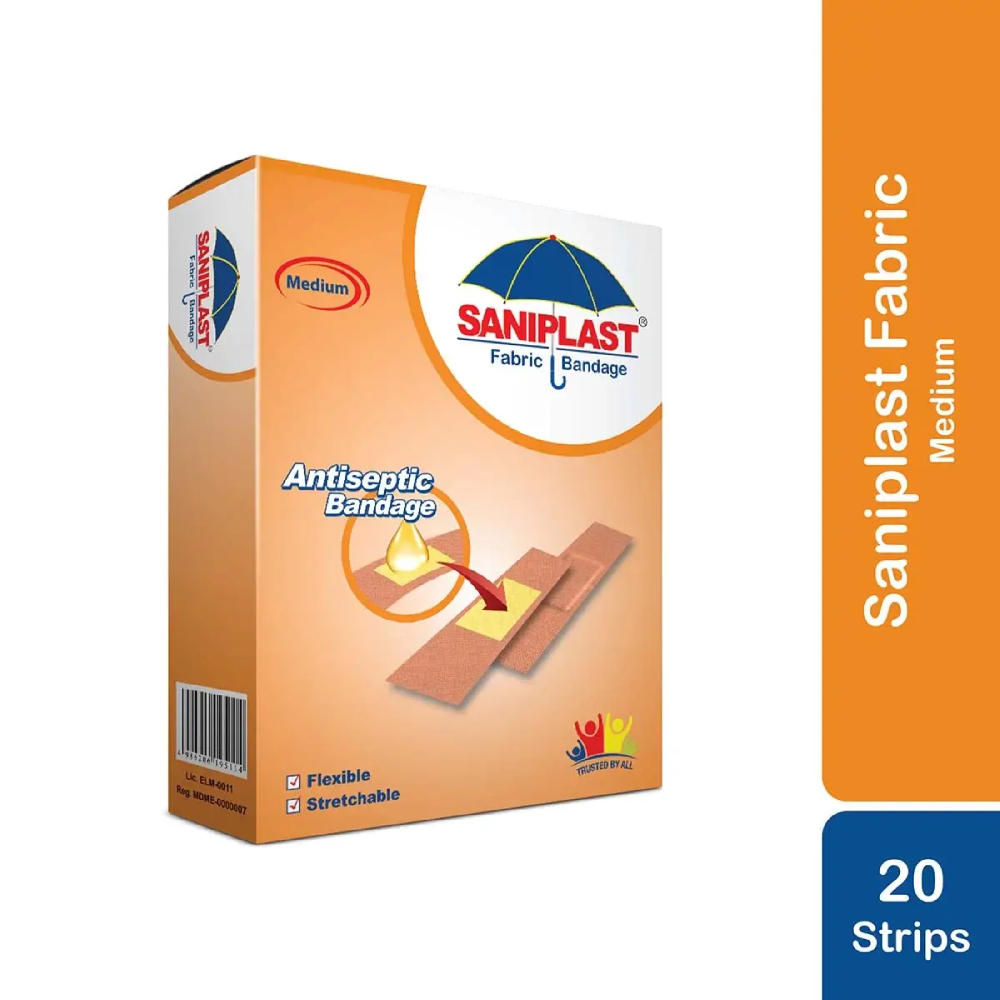 SANIPLAST FABRIC BANDAGE 20S – Al-Fatah