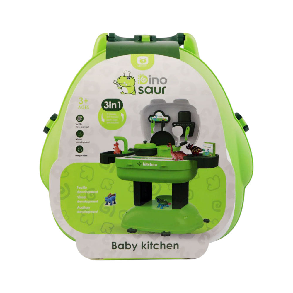 58006 DINOSAUR KITCHEN SET 3IN1 IR – Al-Fatah