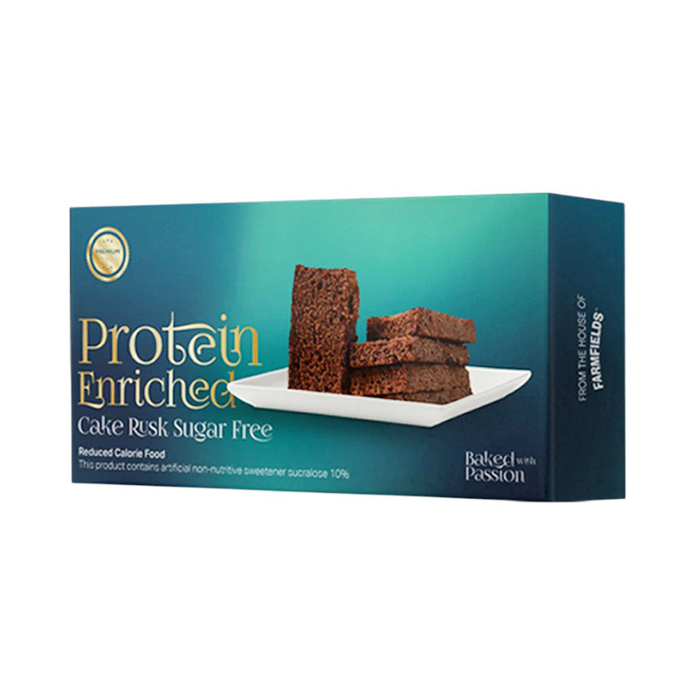 FF PROTEIN ENRICHED CAKE RUSK SUGAR FREE – Al-Fatah