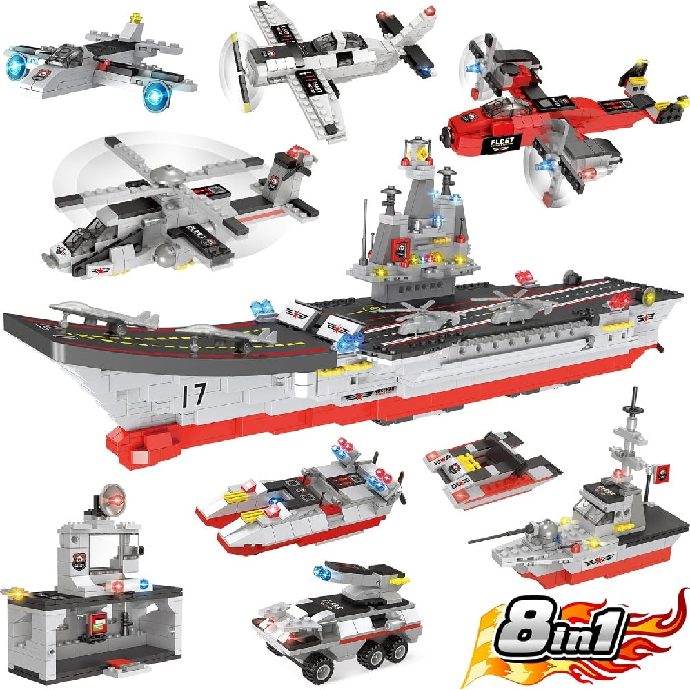 LX-A369 AIRCRAFT CARRIER BLOCKS 1334PCS – Al-Fatah