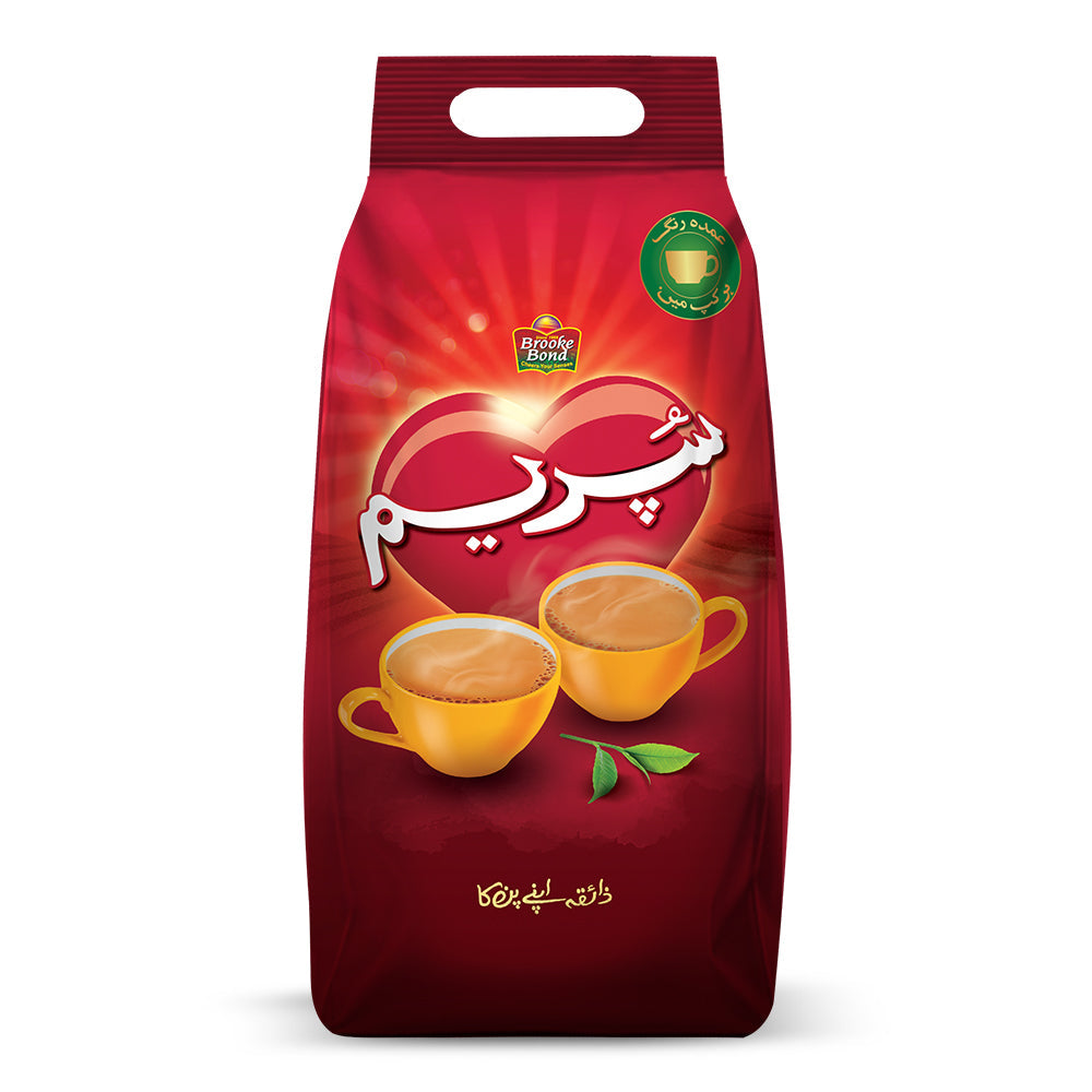 BROOKE BOND SUPREME TEA POUCH 900 GM – Al-Fatah