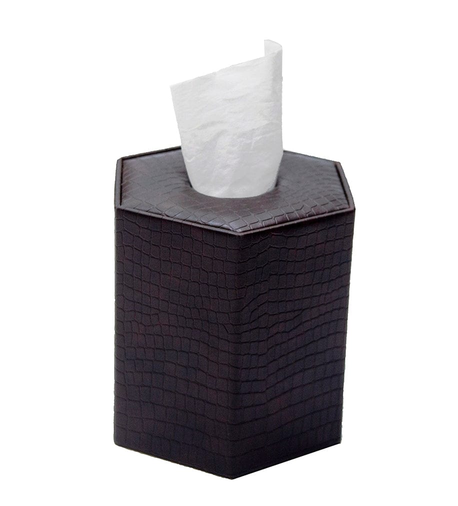 ORIENTAL LEATHER TISSUE BOX SMALL – Al-Fatah