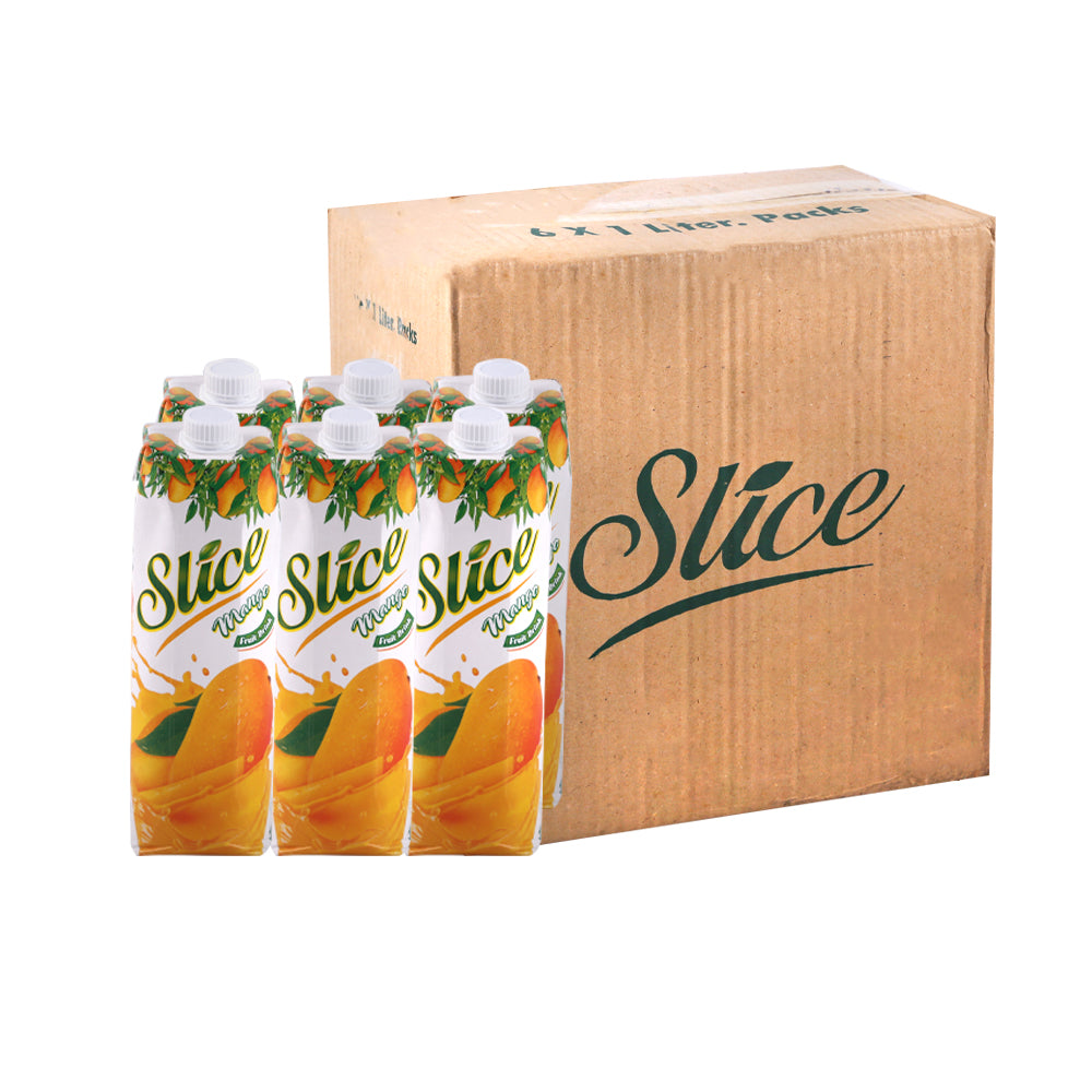 SLICE JUICE MANGO 1LTR- CARTON – Al-Fatah