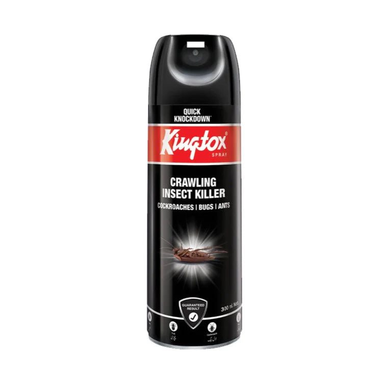 KINGTOX INSECT KILLER ALL TRIPLE ACTION BLACK 300 ML – Al-Fatah