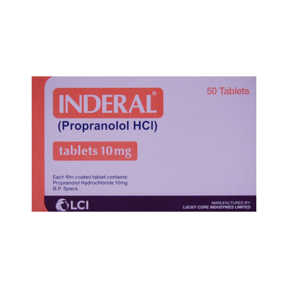 INDERAL 10MG TAB – Al-Fatah