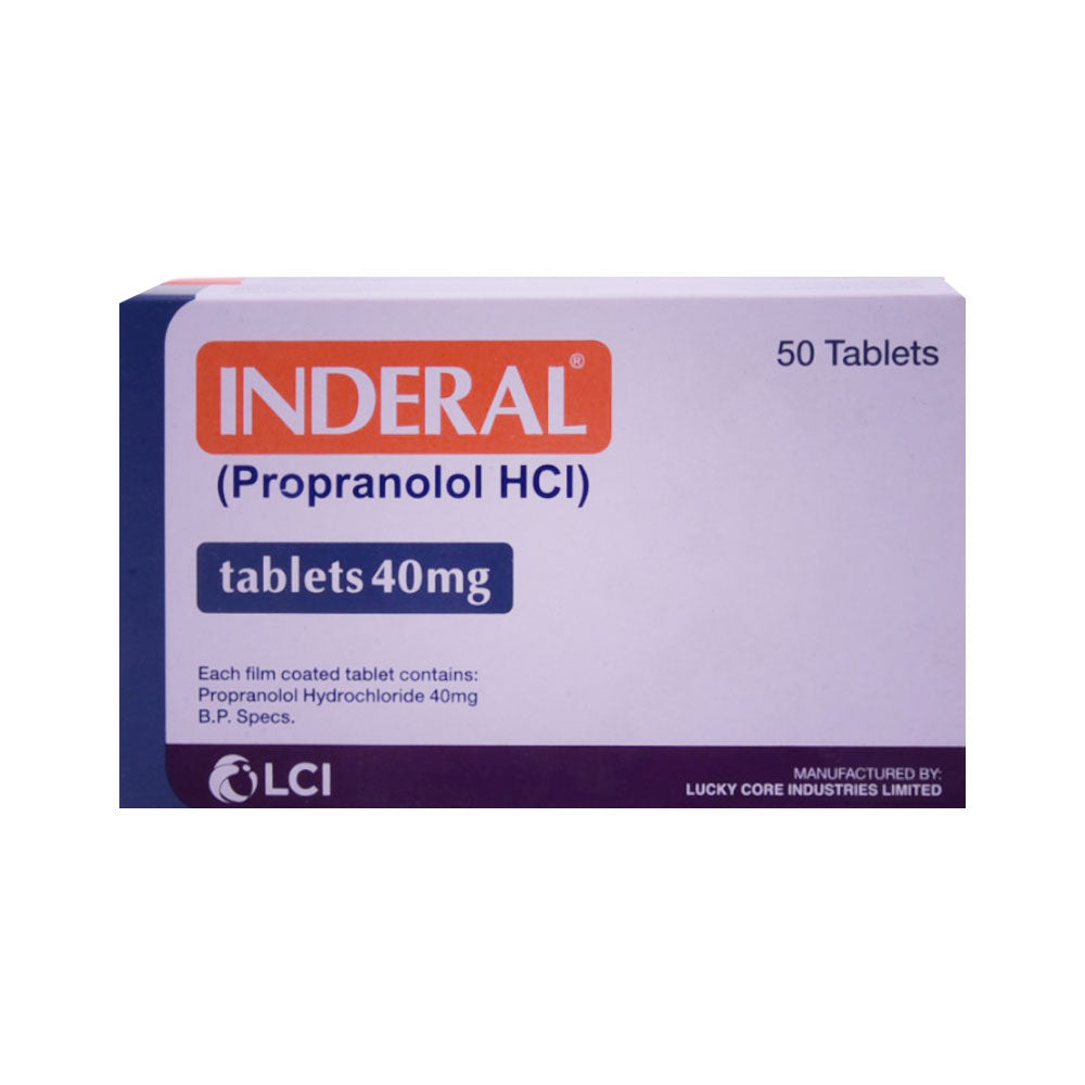 INDERAL 40MG TAB – Al-Fatah