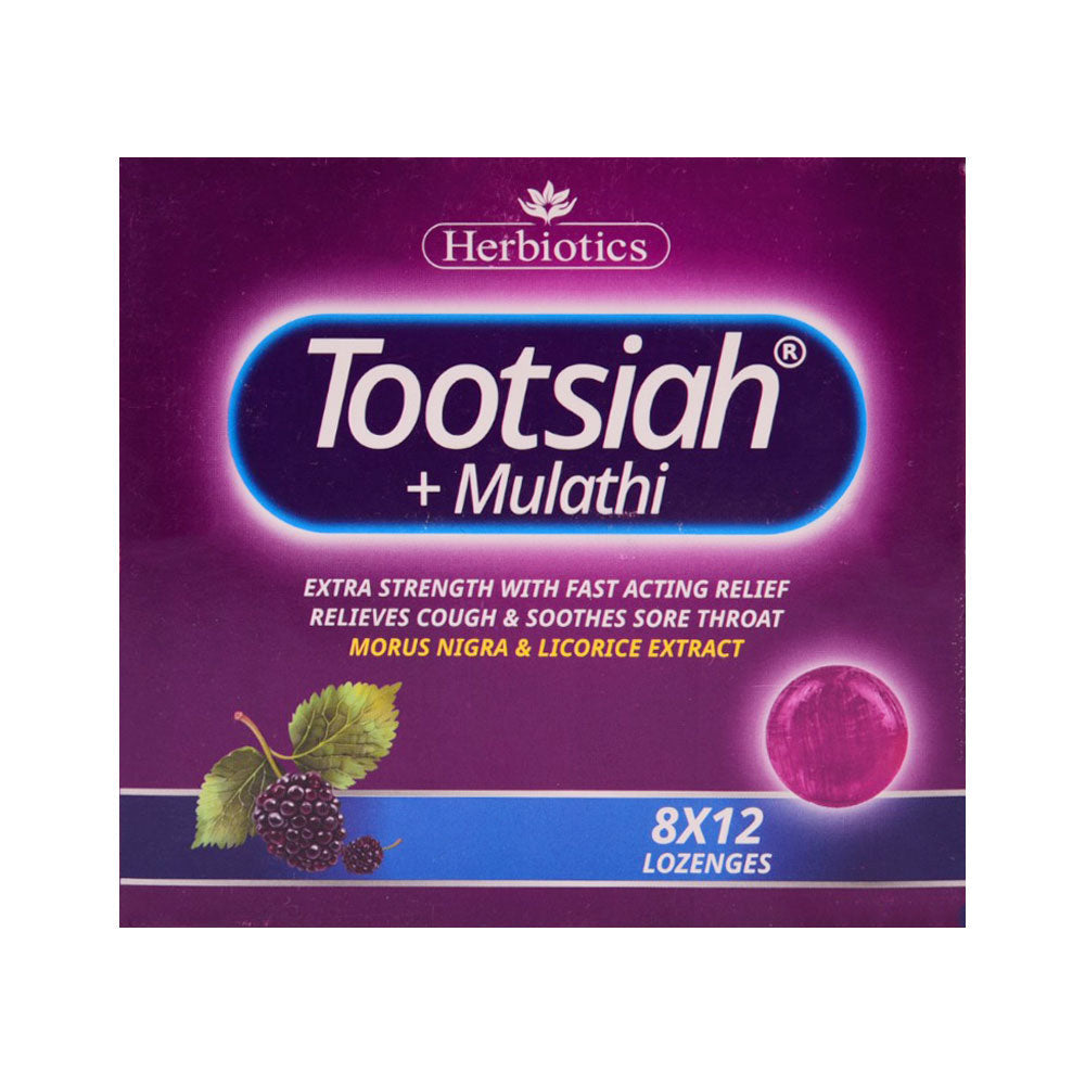 HERBIOTICS TOOTSIAH LOZENGES 8*12 – Al-Fatah