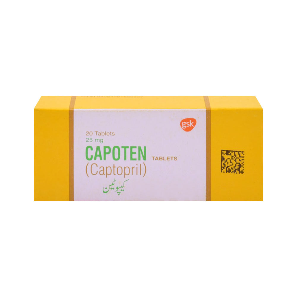CAPOTEN 25MG TAB – Al-Fatah
