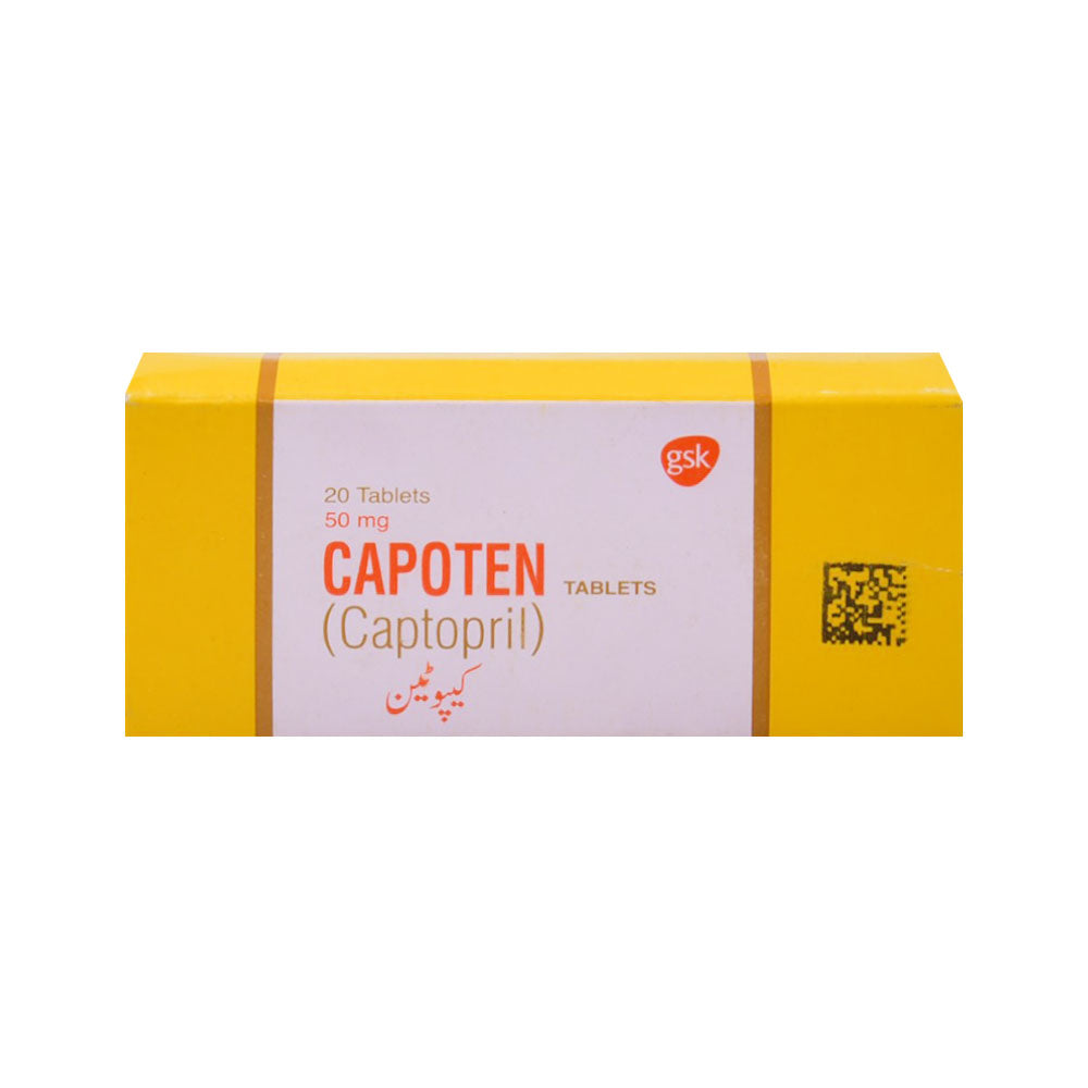 CAPOTEN 50MG TAB – Al-Fatah