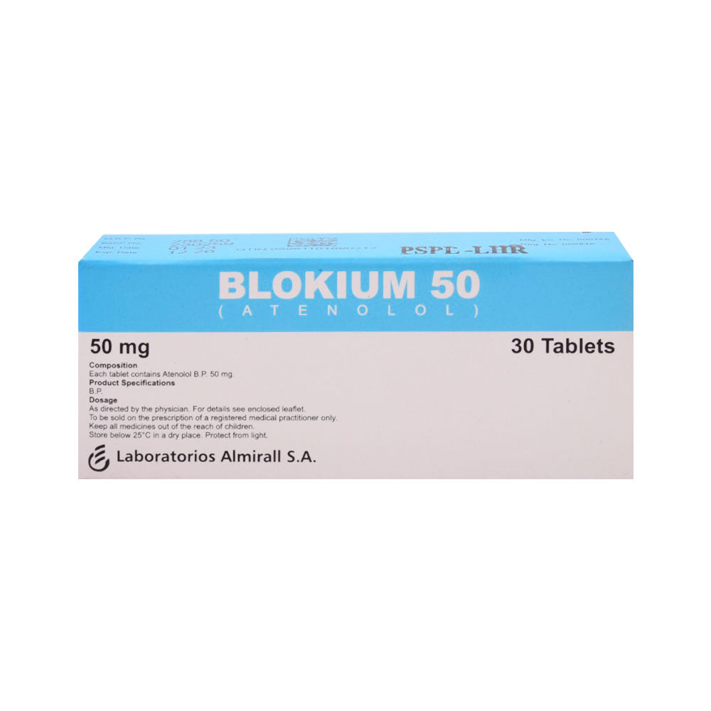 BLOKIUM 50MG TAB 30S – Al-Fatah