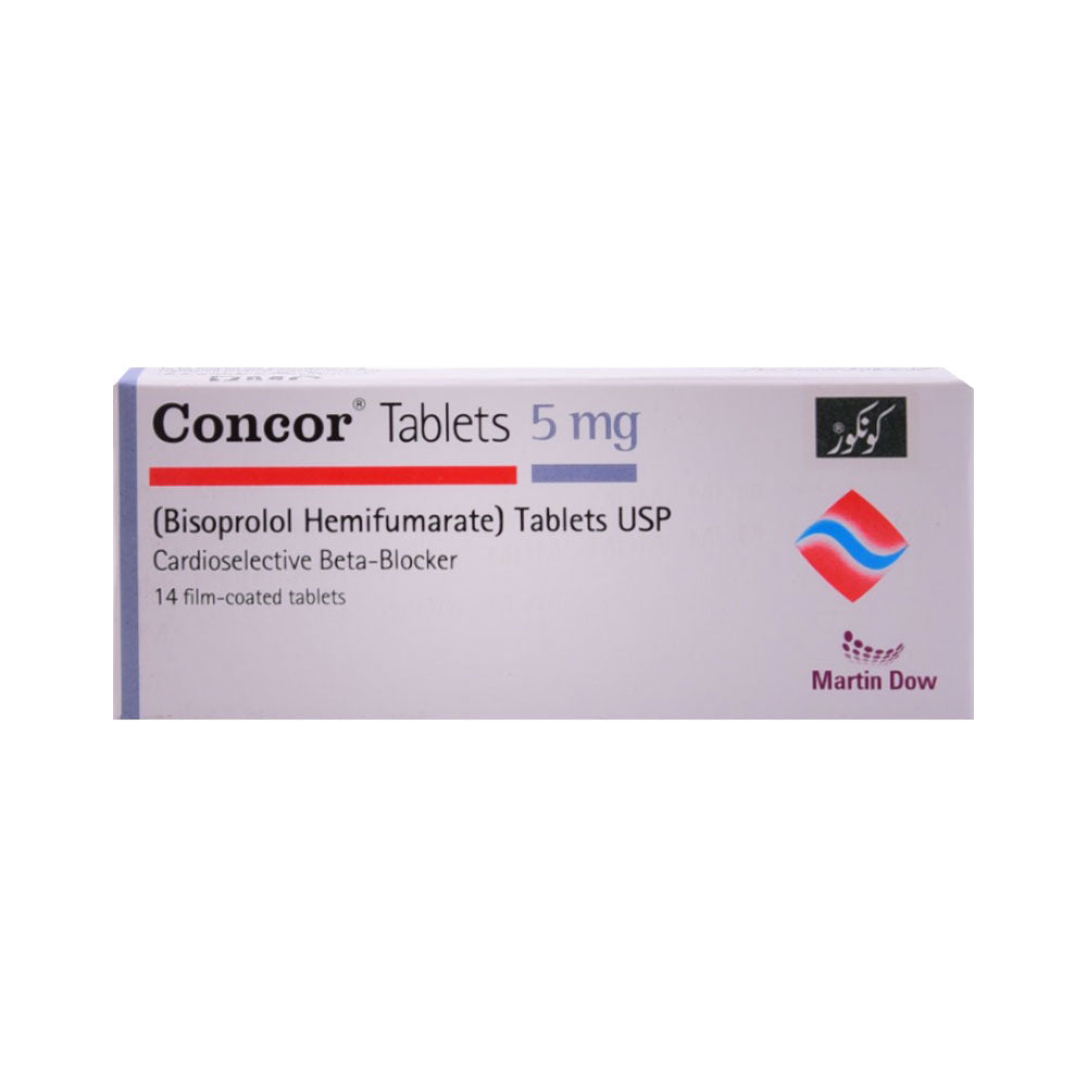 CONCOR 5MG TAB – Al-Fatah