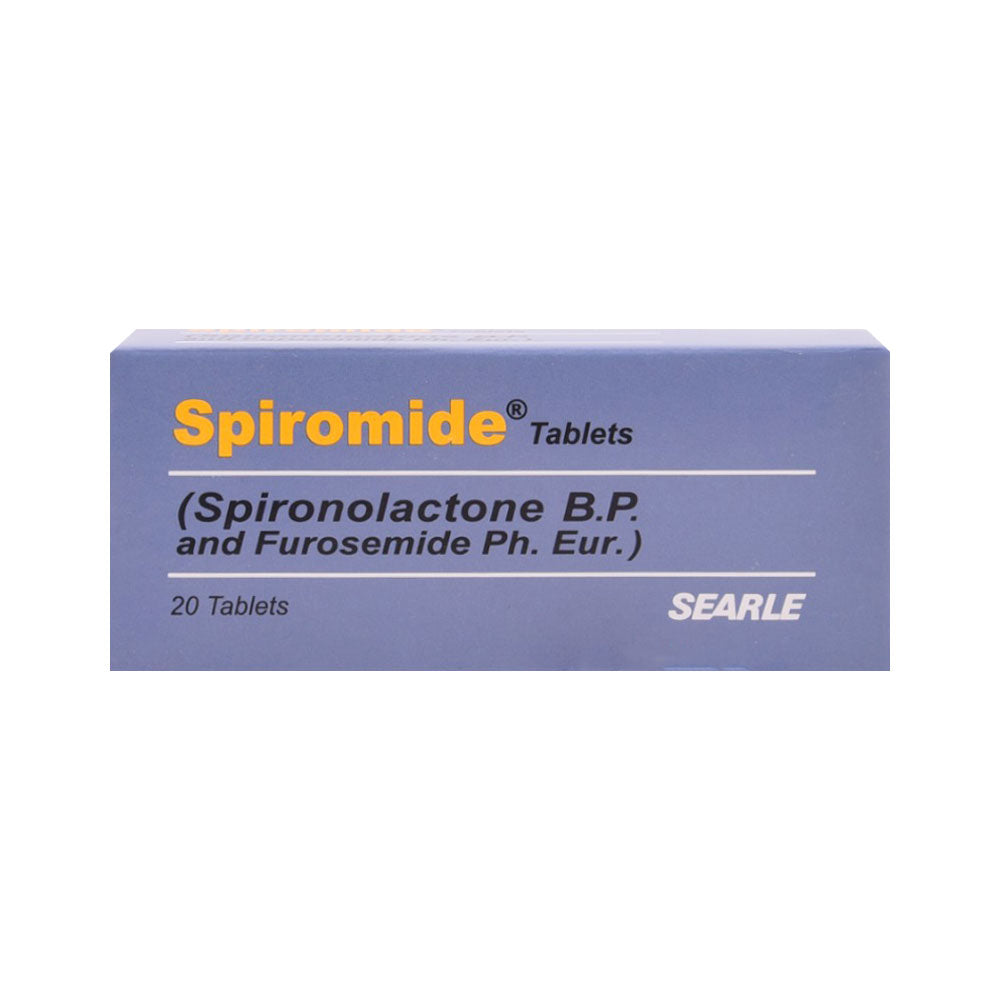 SPIROMIDE 20MG TAB – Al-Fatah