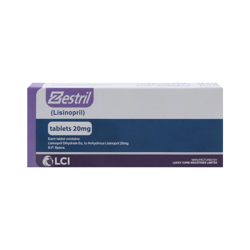 ZESTRIL 20MG TAB – Al-Fatah
