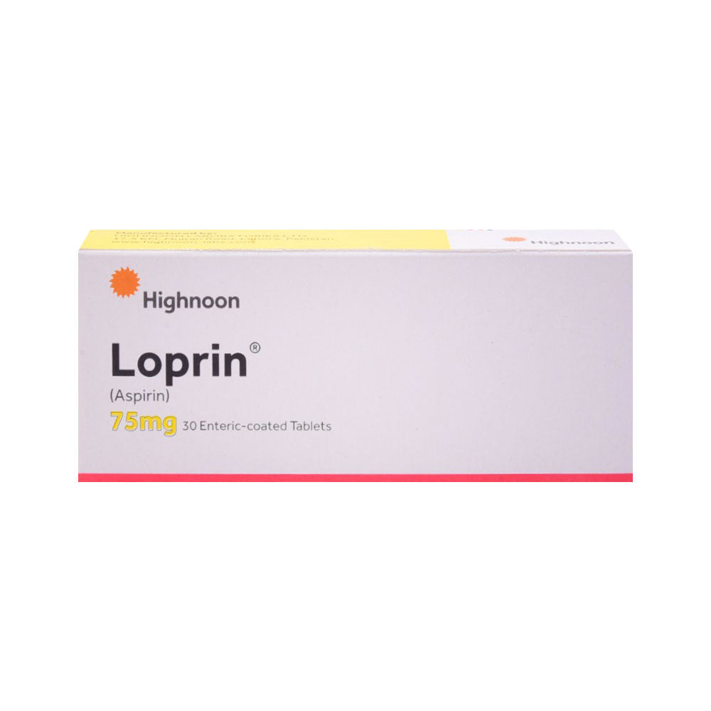 LOPRIN 75MG TAB 30S – Al-Fatah