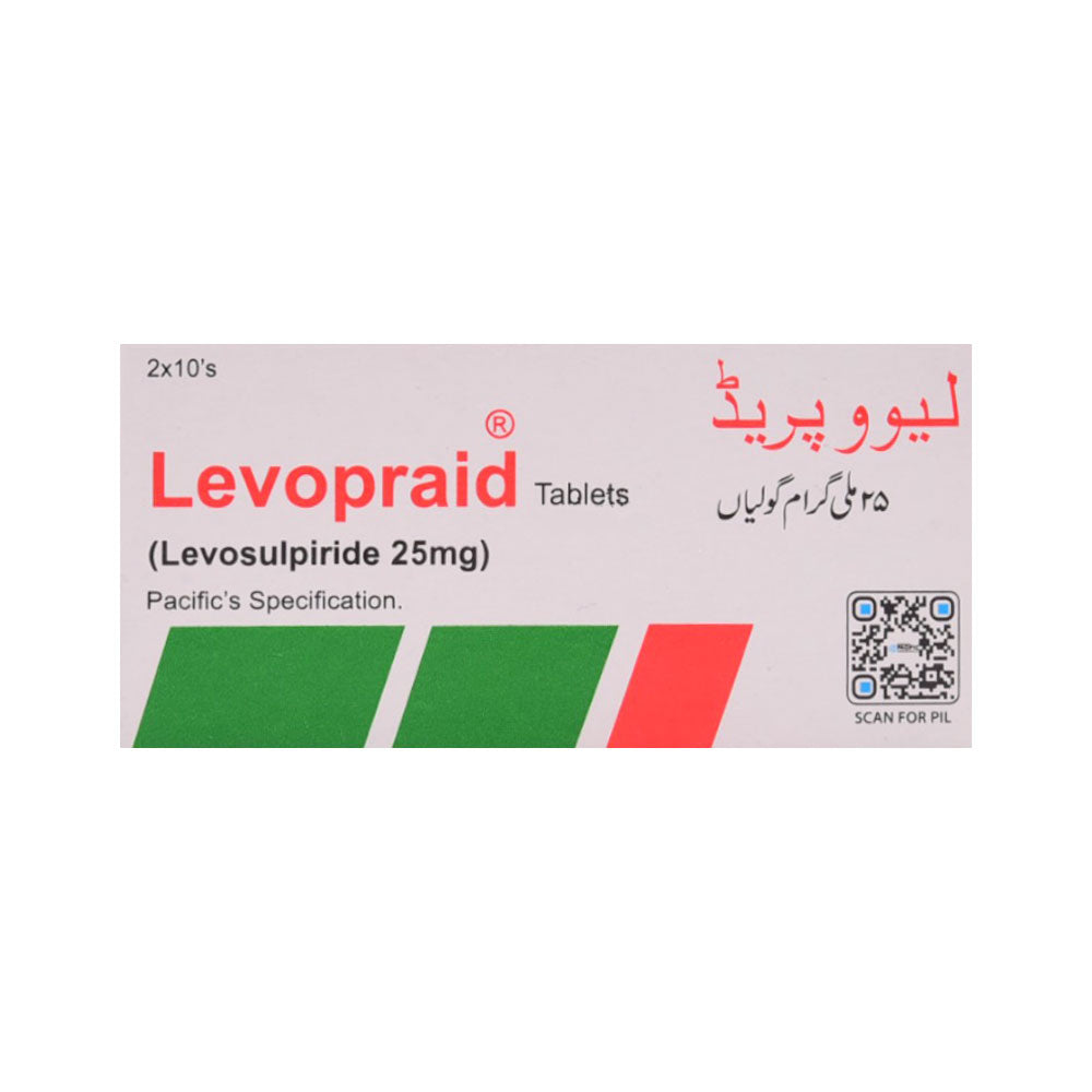 LEVOPRAID 25MG TAB – Al-Fatah