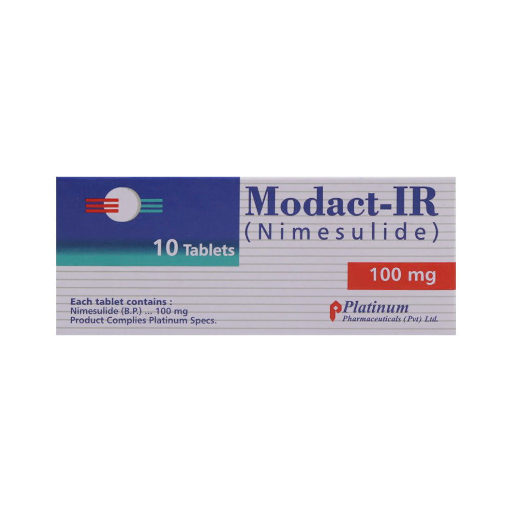 MODACT IR 100MG TAB – Al-Fatah
