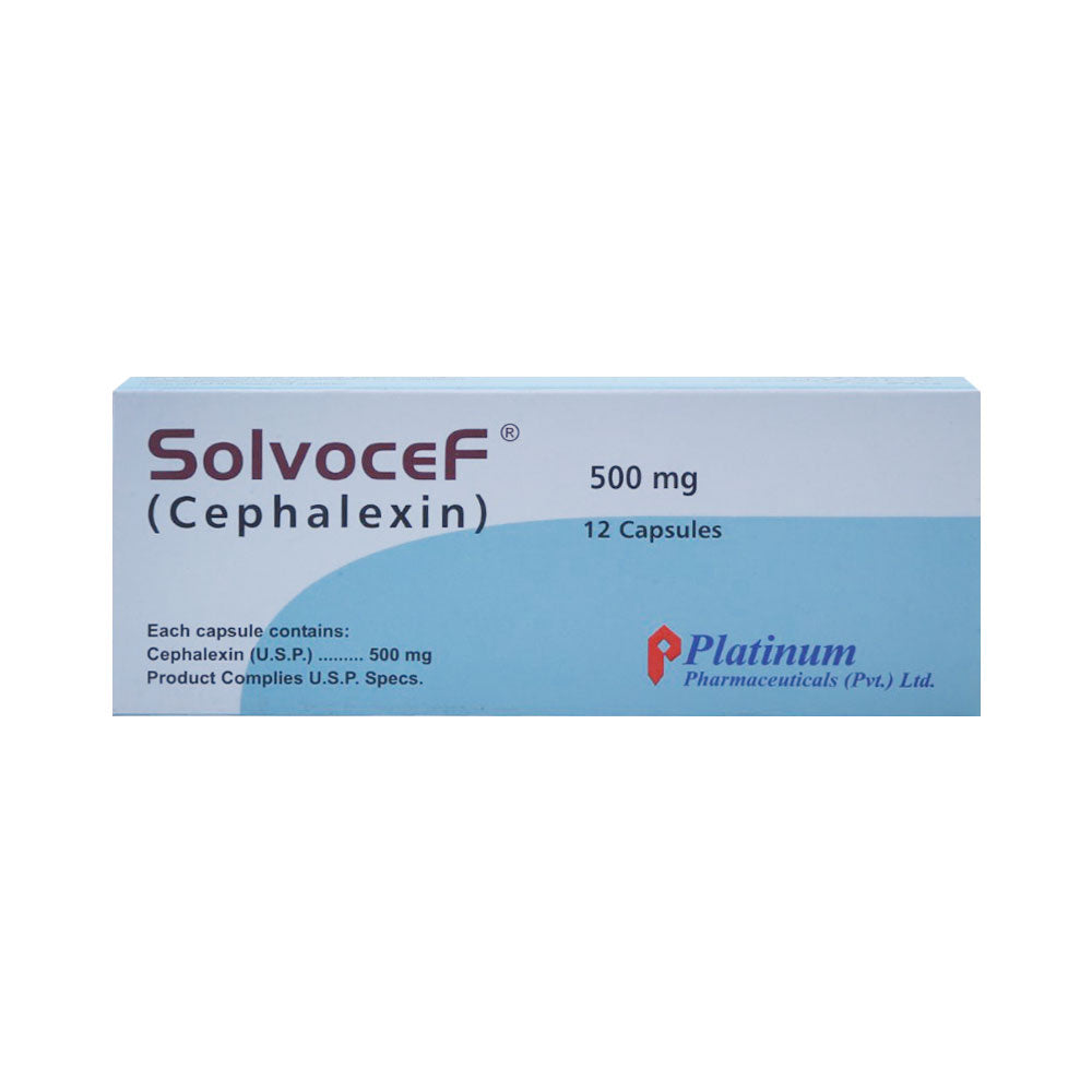 SOLVOCEF 500MG CAP – Al-Fatah