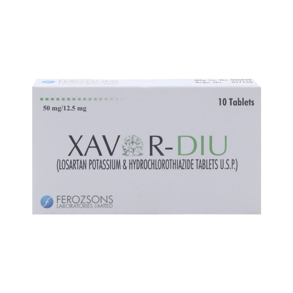 XAVOR DIU 50MG TAB – Al-Fatah