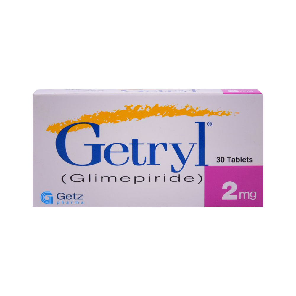 GETRYL 2MG TAB 30S – Al-Fatah