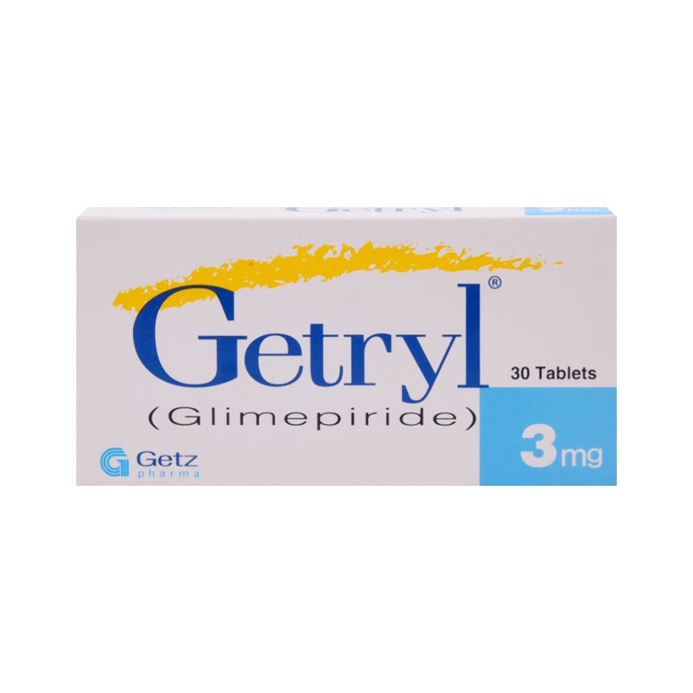 GETRYL 3MG TAB 30S – Al-Fatah