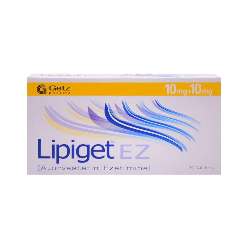 LIPIGET EZ 10MG+10MG TAB – Al-Fatah