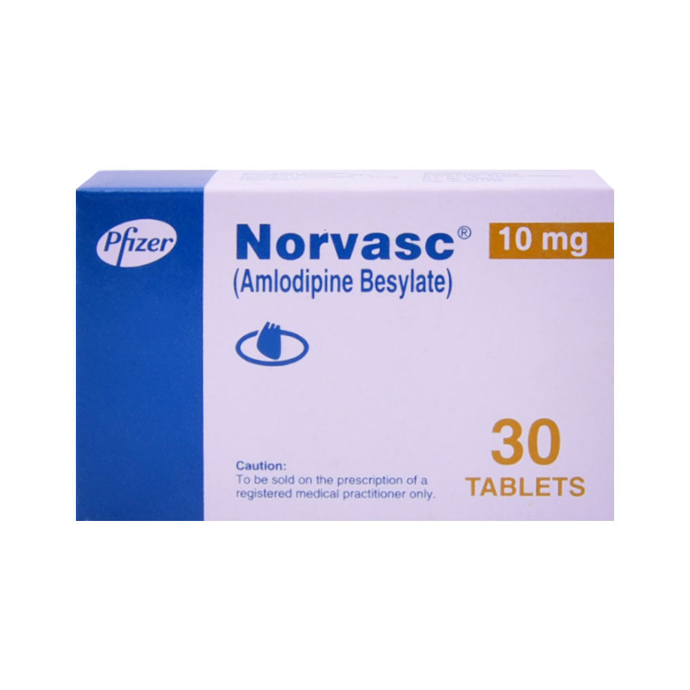 NORVASC 10MG TAB 30S – Al-Fatah