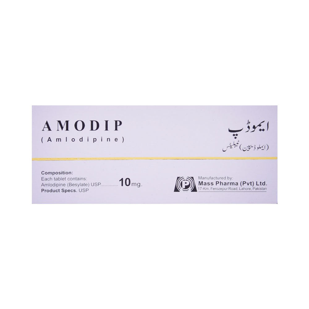 AMODIP 10MG TAB 30S – Al-Fatah