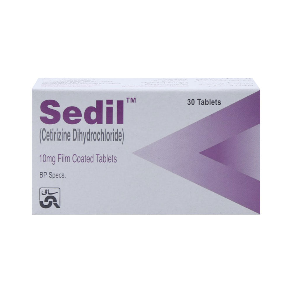 SEDIL TAB 10MG 30S – Al-Fatah