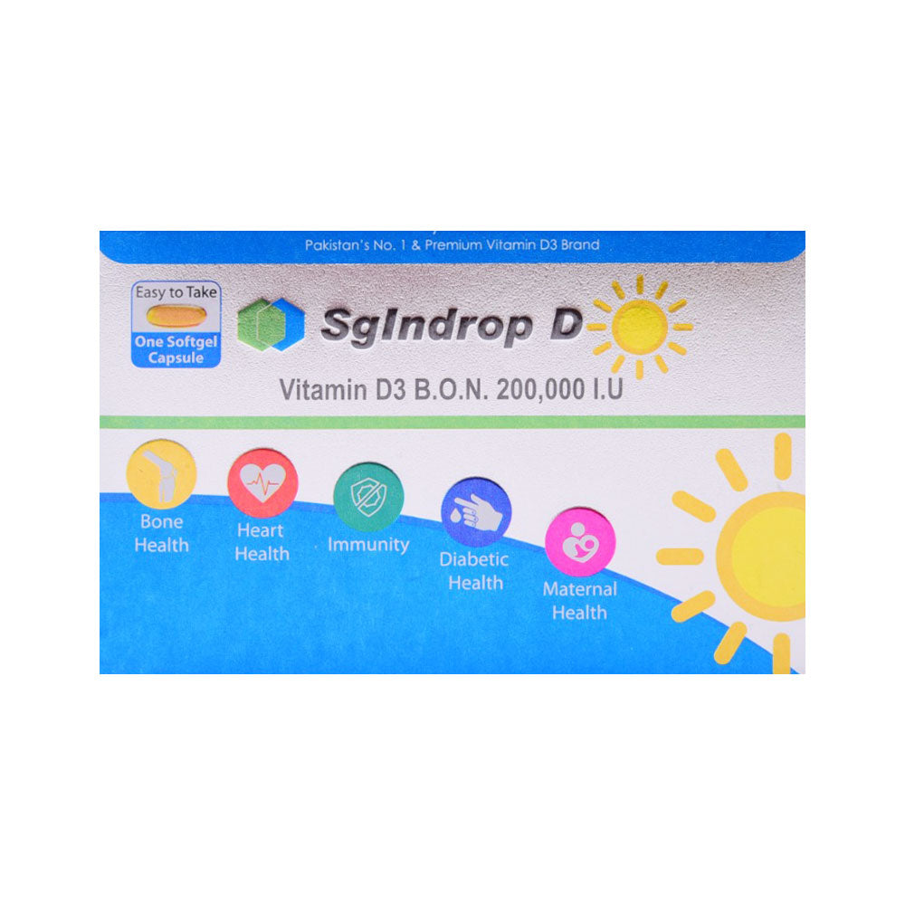 INDROP D3 CAP SOFTGEL (1S) – Al-Fatah