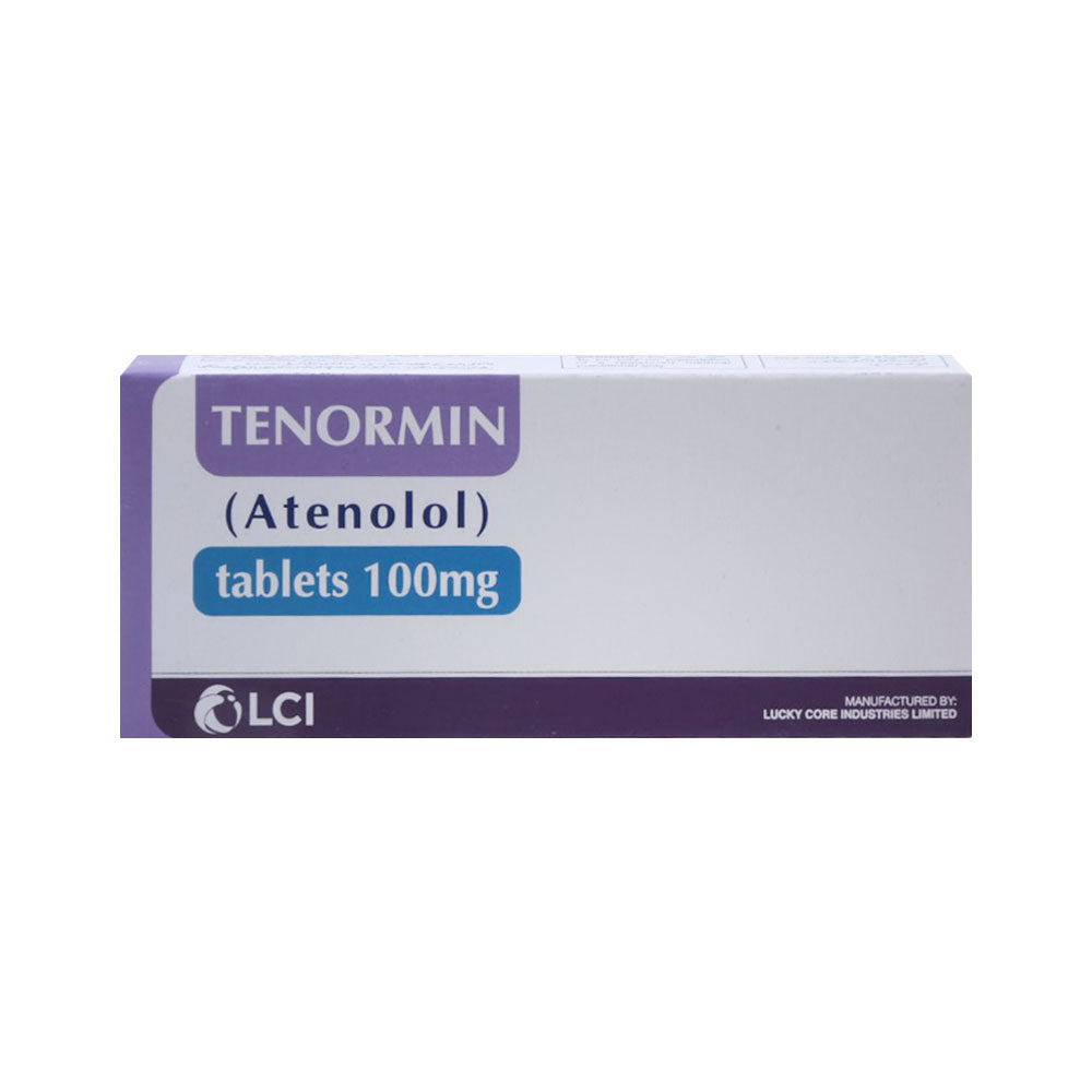 TENORMIN 100MG TAB (21S) NEW – Al-Fatah
