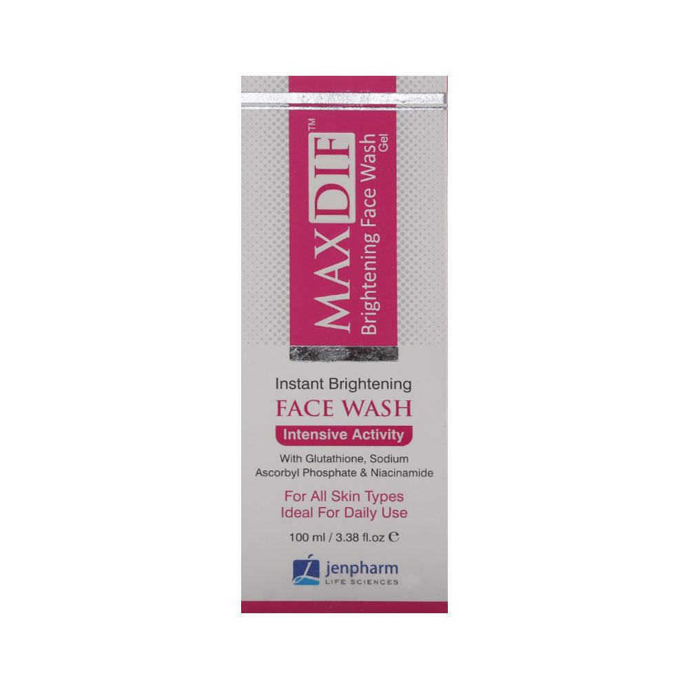 MAX DIF FACE WASH GEL 100ML – Al-Fatah