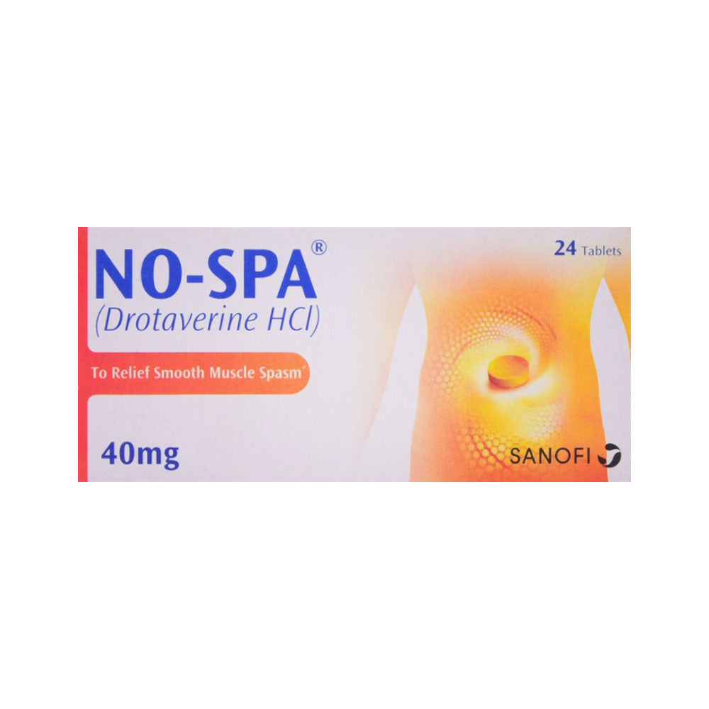 NO SPA 40MG TAB 24S – Al-Fatah