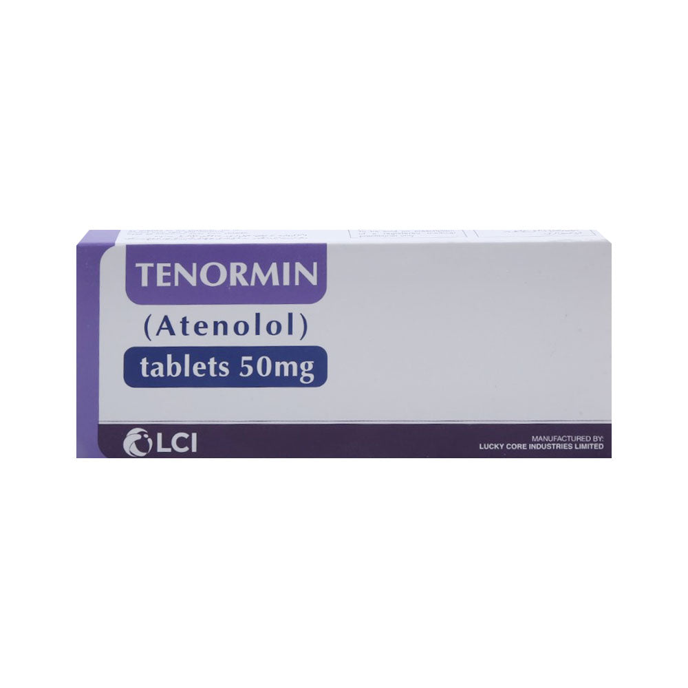 TENORMIN 50MG TAB (21S) NEW – Al-Fatah