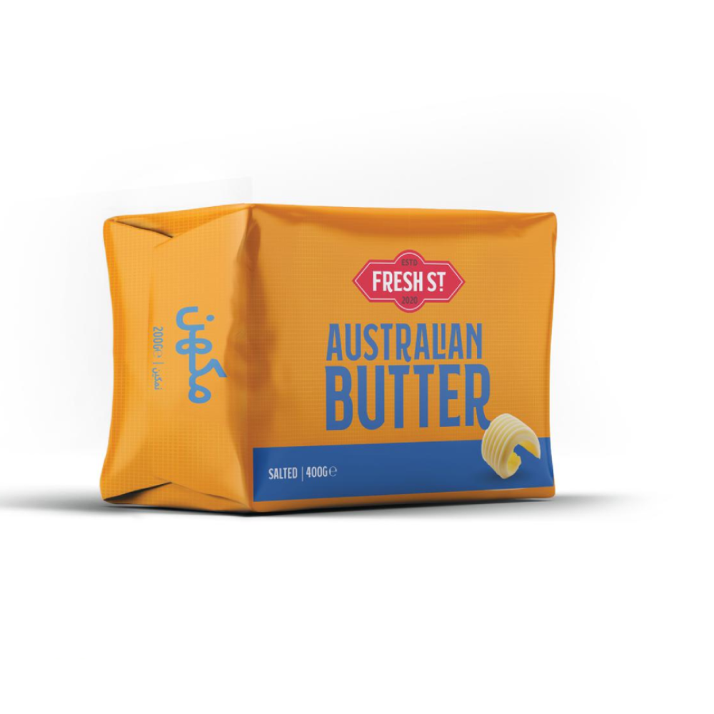 FRESH ST AUSTRALIAN SALTED BUTTER 400GM – Al-Fatah