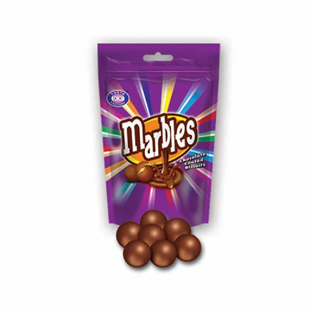 MARBLE CHOCOLATE COATED BISCUIT POUCH 170GM – Al-Fatah