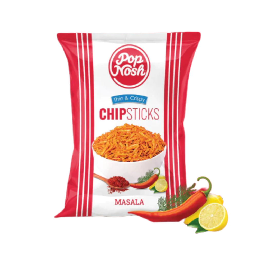 POPNOSH CHIP STICKS MASALA 23 GM – Al-Fatah