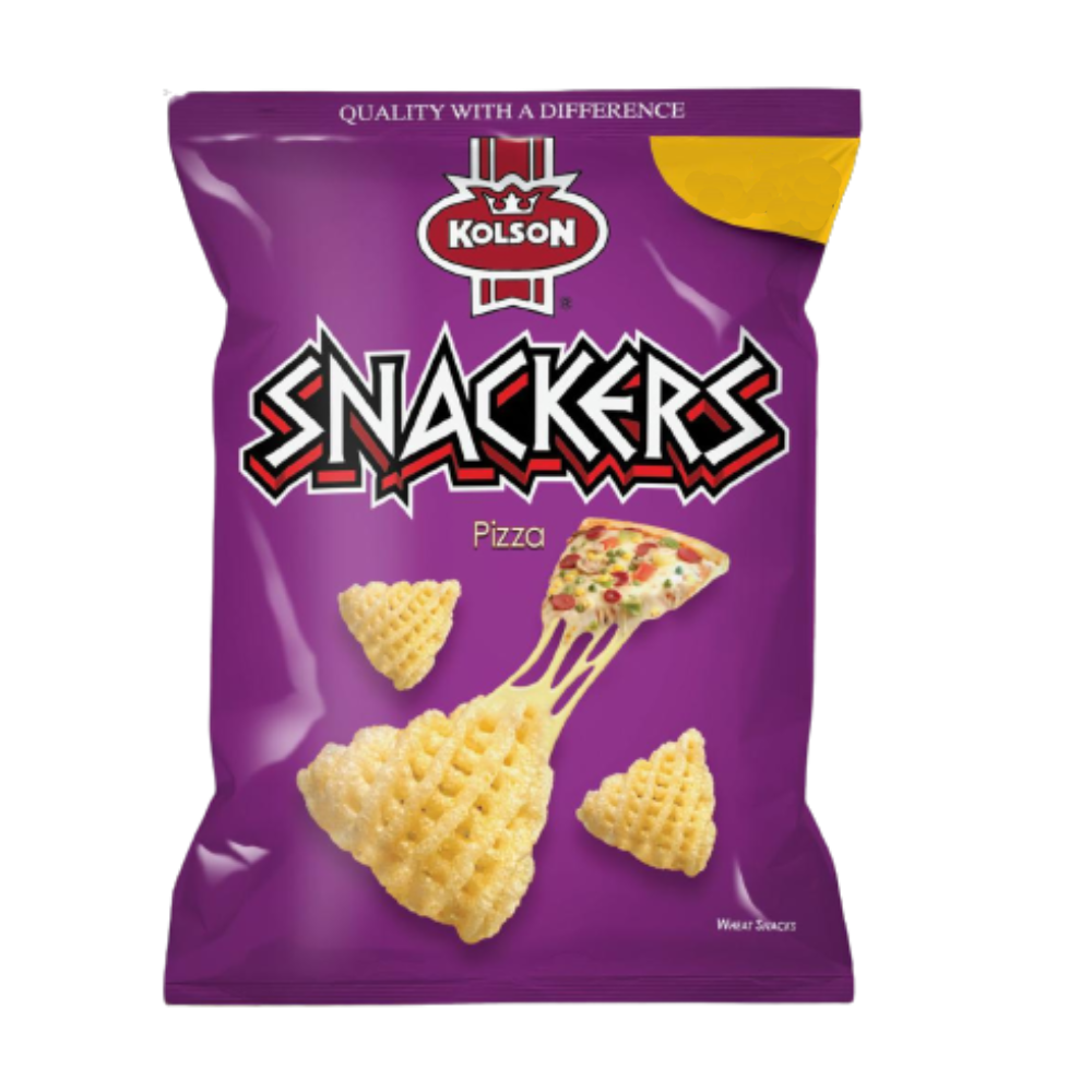 KOLSON SNACKERS PIZZA 28 GM – Al-Fatah