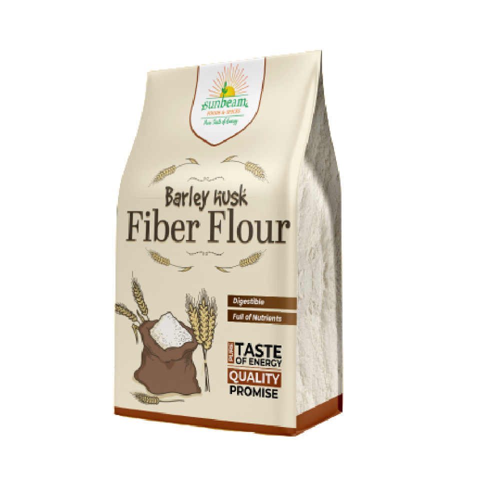 SUNBEAM BARLEY HUSK FIBER FLOUR 800GM – Al-Fatah