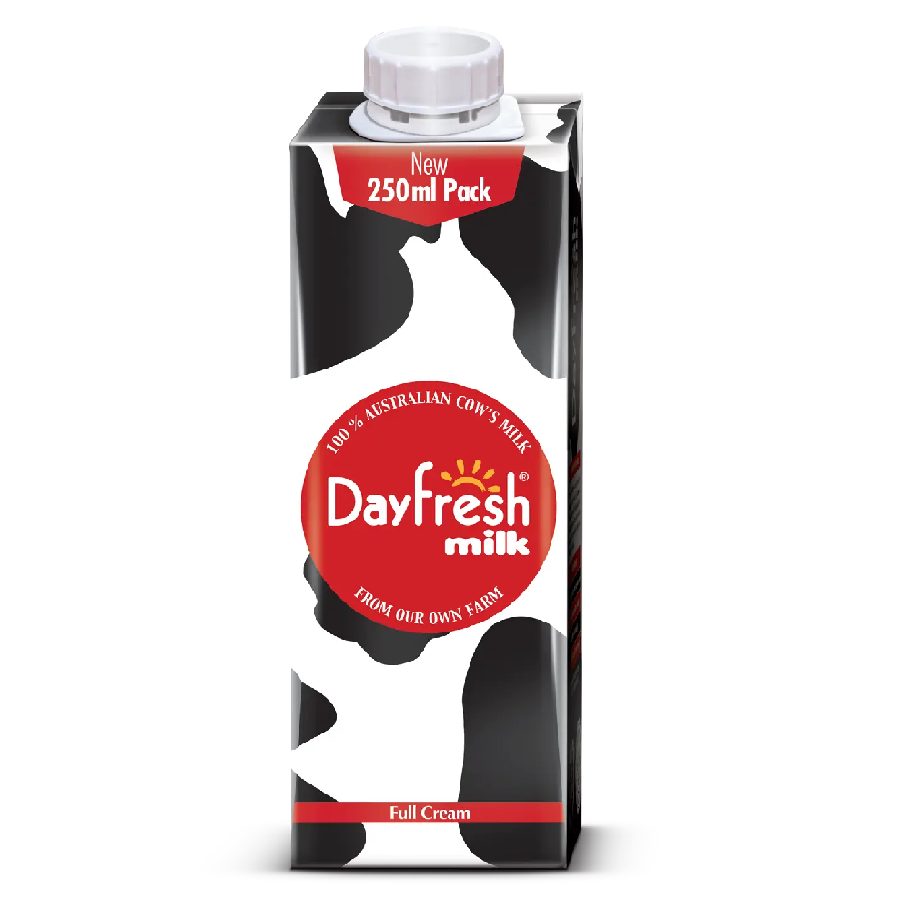 DAYFRESH LIQUID MILK FULL CREAM CAP 250 ML – Al-Fatah