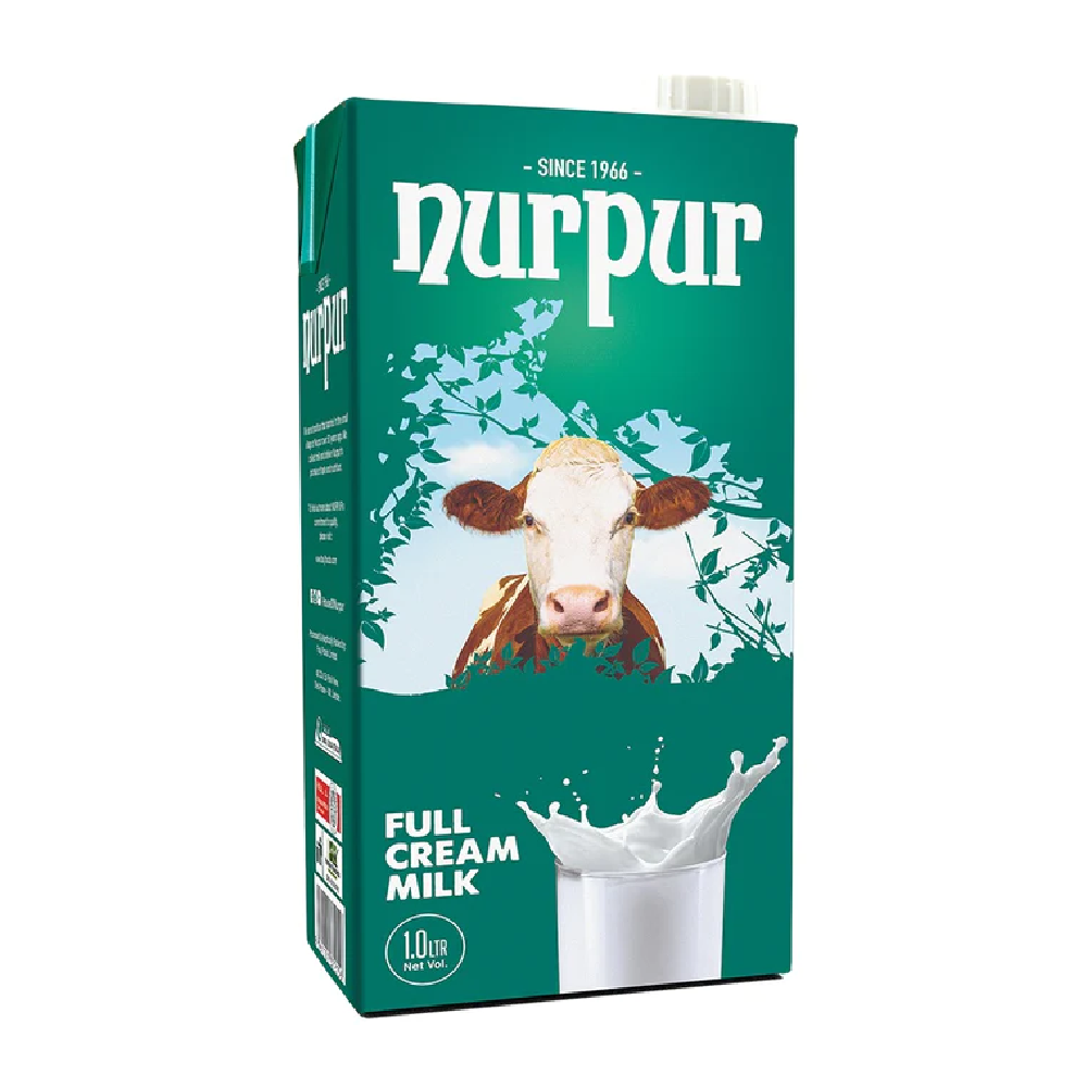 NURPUR FULL CREAM MILK 1LTR – Al-Fatah
